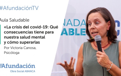 Aula de salud con Victoria Canosa - Afundación